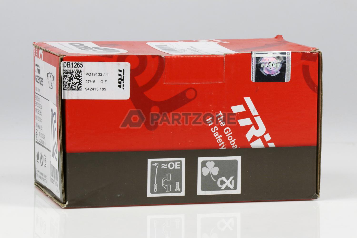 자동차 부품 > PAD SET-RR BRAKE > 애프터 > TRW > BMW > 520i | 내차 관리의 시작 파트존